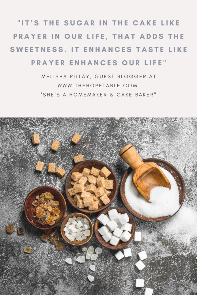 She’s a Homemaker & Cake a Baker By Melisha Pillay – The Hope Table