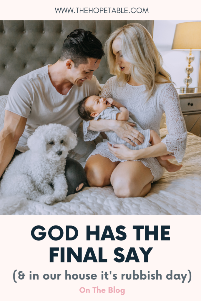 God Has The Final Say – The Hope Table