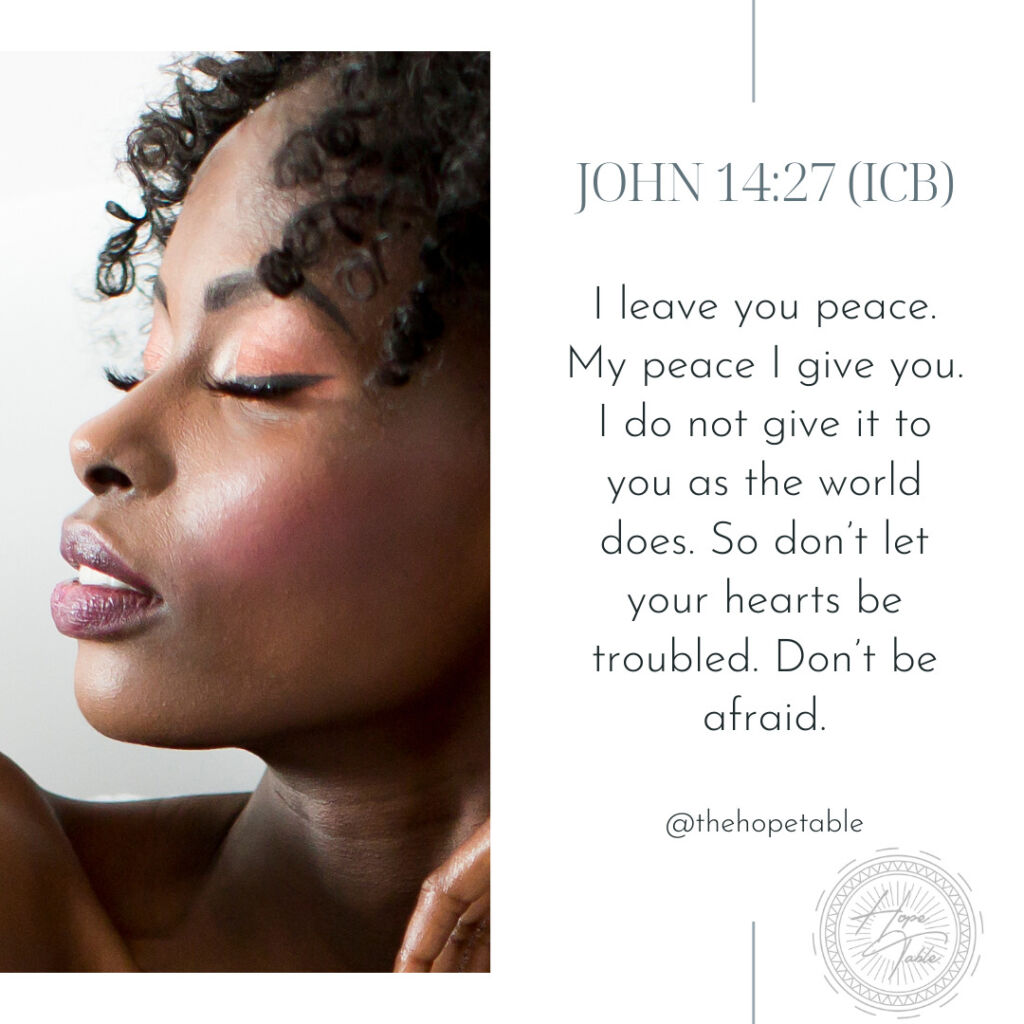 14 Scriptures about Peace – The Hope Table